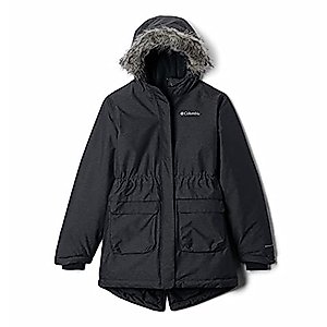 Columbia Youth Girls Nordic Strider Jacket, Black, Medium
