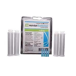 Syngenta - Advion Evolution Cockroach Gel 4 Tips, 4 plungers, 4 Tubes