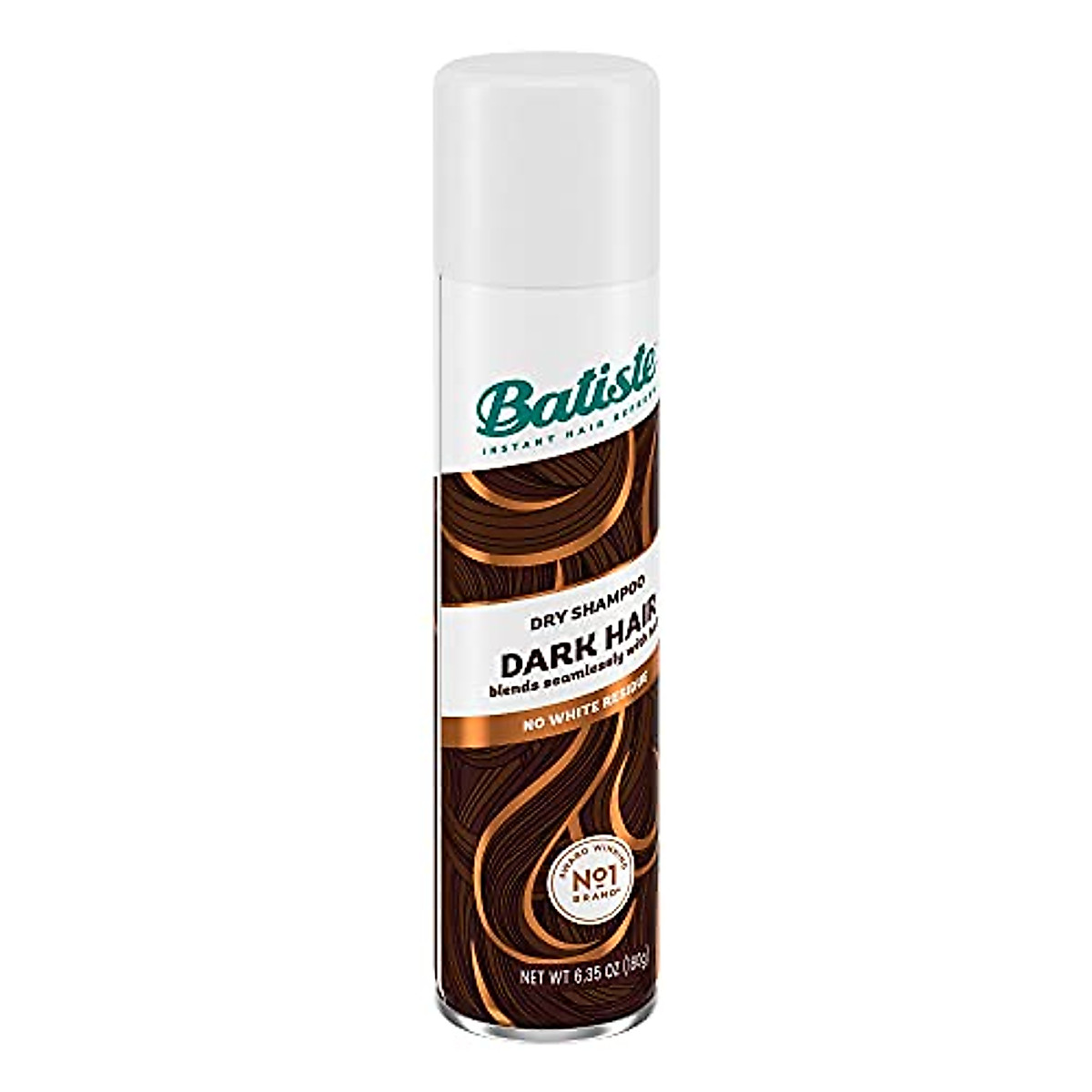 Batiste Dry Shampoo for Dark Hair, Refresh Hair and Absorb Oil Between Washes, Waterless Shampoo for Added Hair Texture and Body, 6.35 OZ Dry Shampoo Bottle