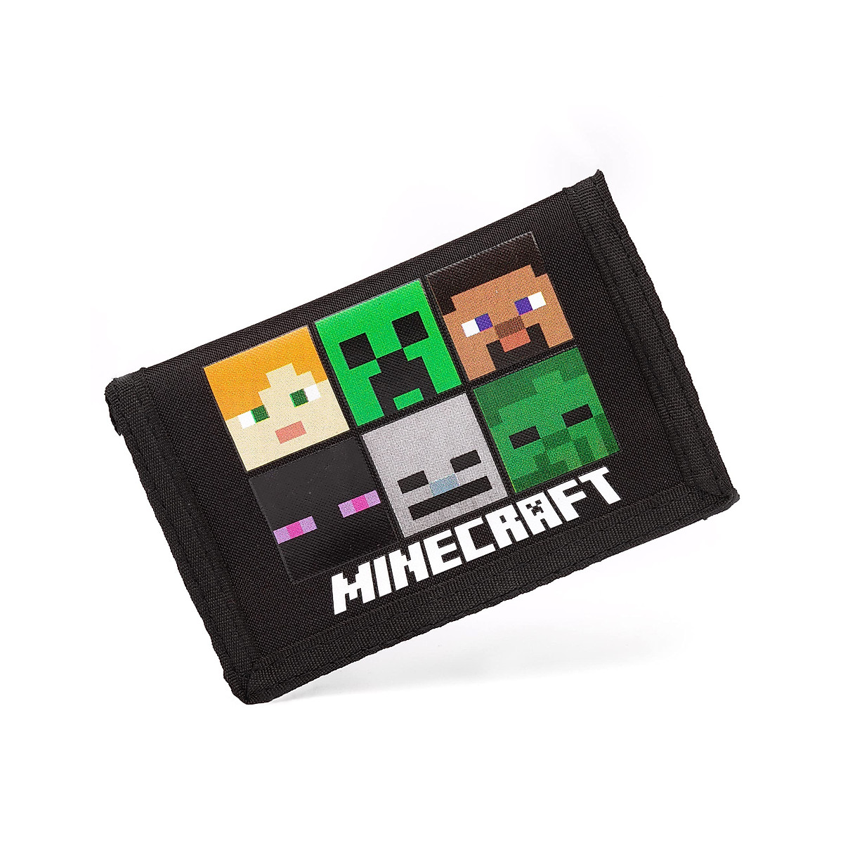 Minecraft Wallets Game Black OR Green Creeper Money Purse One Size