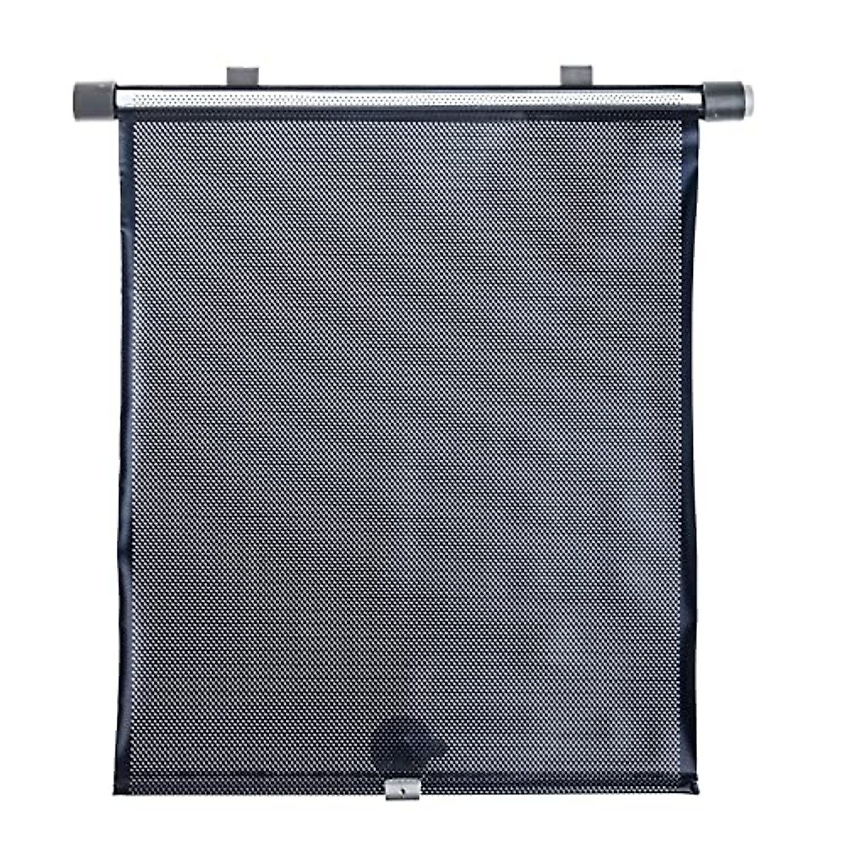 Safety 1st Protective Car Window Sun Shade, Retractable Rollershade for Infants and Kids, UV and Glare Protection for Backseat, Privacy Window Cover with Complete Coverage, 14” (2-Pack)