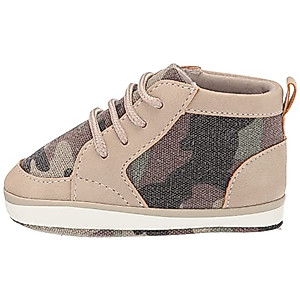 Baby Deer Baby Boys Trey Crib Shoe Ankle Boot, Brown, 3 6 Months Infant