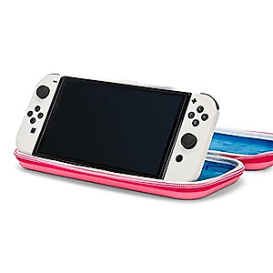 PowerA Travel Pro Slim Case for Nintendo Switch Systems - Kirby Power, Hard Shell, Protective Case, Gaming Case, Console Case