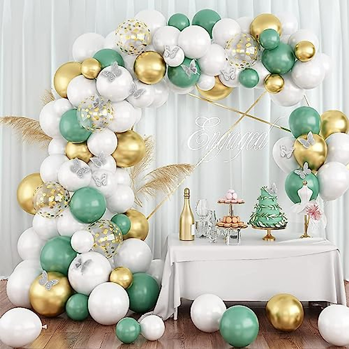 ALXBSONE 3D Butterfly Wall Stickers 72 Pcs, PVC Wall Sticker Decoration, Multiple Styles Butterfly Shape, Party Decals, for Bedroom Kids Nursery Classroom Wedding Decoration(White)