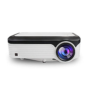 FMOGE Projector Portable LED Mini Projector Video for Home Theater Game Movie Cinema 1G+8G Android Version Home Theater Video Projector (Color : White, Size : One Size)