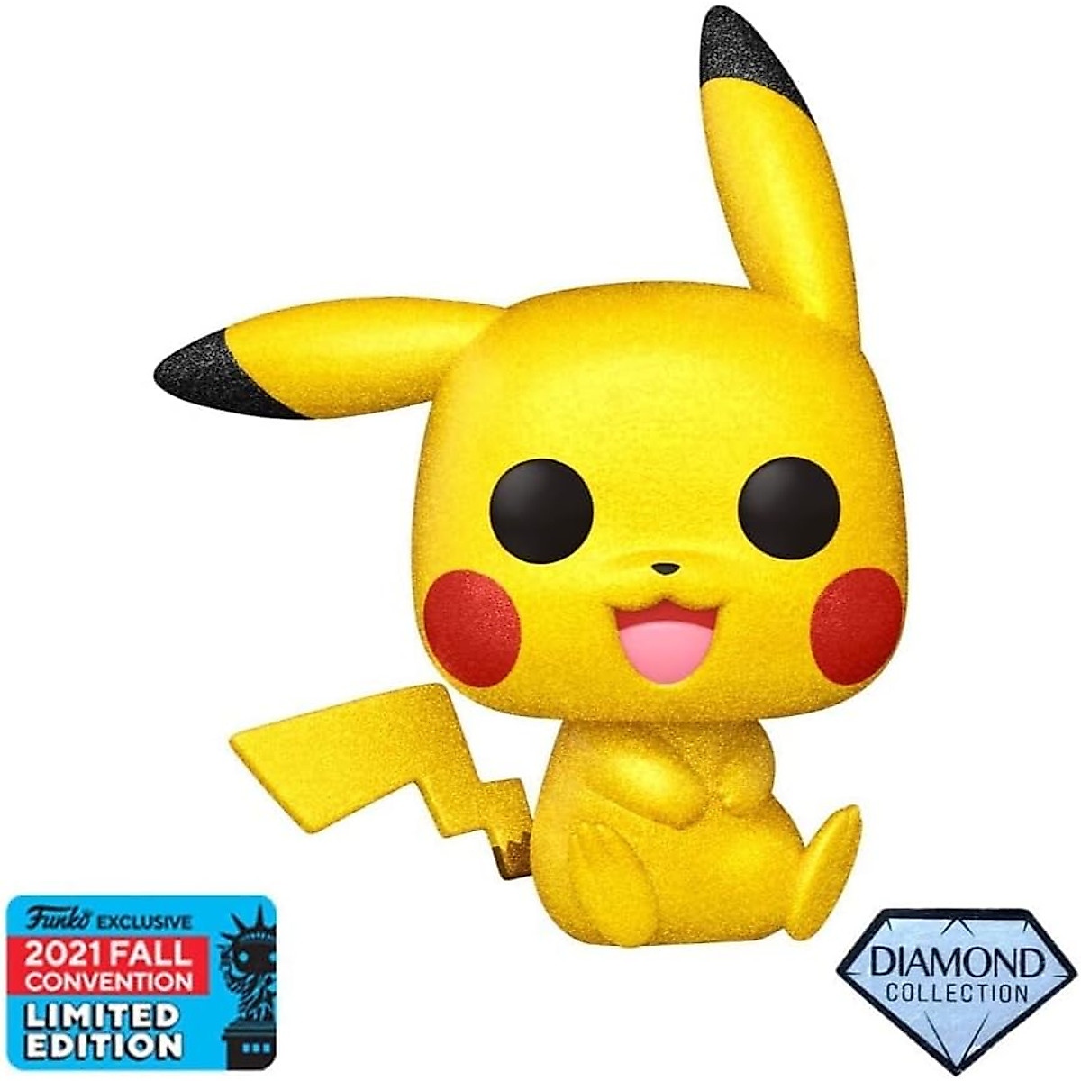 Funko Pop! Games Pokemon Pikachu Waving - Diamond Collection