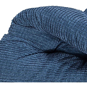 RGRE Chair Cushion with Ties for Dining Chairs Set of 4, 16” x 16”Outdoor Seat Cushions, Thickened Soft Corduroy Cotton Filled Wicker Chairs Pad for Kitchen Dining Chairs Patio Cushion