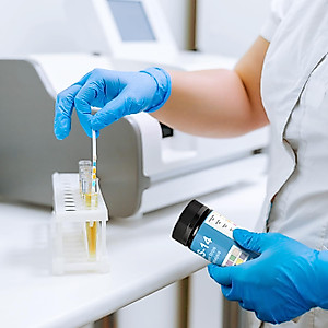 Urine Test Strips 14 Parameters 100 Count, Urinalysis Urine Test Strip for UTI, Keto, Ketosis, Protein, Specific Gravity, Ketone