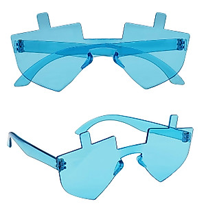 The Dreidel Company Hanukkah Dreidel Shaped Glasses, Costume Dress-Up Pretend Play (3-Pack)