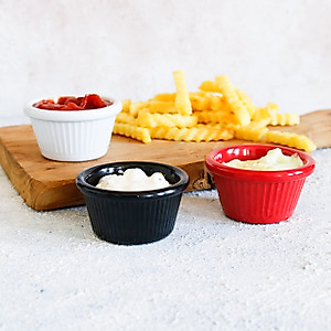 Soy Sauce Dish - Dipping Bowls, Quality, Healthy Tiny Bowls for Sauce, Ketchup, Serving, Spice, Set of 9 Colorful , You Can Use Them for Sauces, Snacks, Small bowls, Desserts and more.
