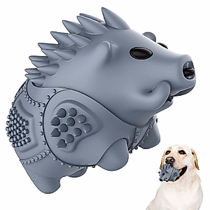 Homipooty Dog Chew Toys for Aggressive Chewers, Indestructible Dog Toys for Large Dogs Tough Durable Squeaky Interactive Dog Toys, Teeth Chew Toy for Meduium Large Breed Dog Birthday Toys