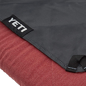 YETI Lowlands Blanket, Multi-Use Blanket with Travel Bag, Fireside Red