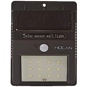 Solar Motion Lights, Holan 12 LED Waterproof Motion Sensor Solar Security Light for Garden, Fence, Patio, Deck, Yard, Driveway, Stairs