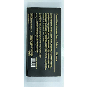 6 Colors Correcting Concealer Palette, Makeup Cream Contour Palette with Brush, Contouring Foundation Highlighting Concealer Palette for Conceals Dark Circles, Redness, Acne, Blemish