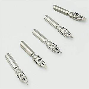 Satin Calligraphy Pen Set – Includes Wooden Dip Pen, Antique Brass Holder, 11 Nibs, 4 Ink Bottles