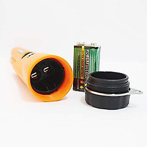 Metal Detector Handheld GP-Pointer with Belt and Holster Portable Include Battery 360° Scanning Unearthing Treasure Finder with High Sensitivity for Locating Gold Coin Silver Jewelry Fully Waterproof