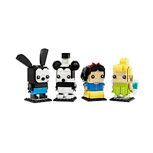 LEGO BrickHeadz Disney 100th Celebration Mickey Mouse, Snow White, Tinkerbell & Oswald The Lucky Rabbit