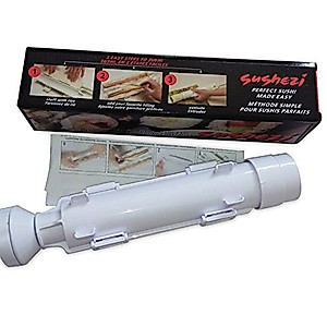 Tonhpxh Sushi Roller Kit Rolls Made Bazooka Kitchen Easy Cooking Tools Tube Shape Food Sushi Mold Maker