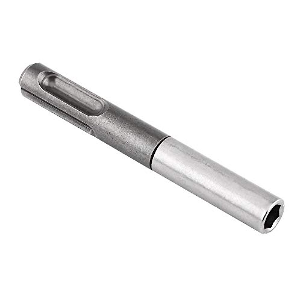 4Pcs Set SDS Plus Shank to 1/4" Hex Socket Adaptor and 1/4" 3/8" 1/2" Head Drill Bit Extension Connector