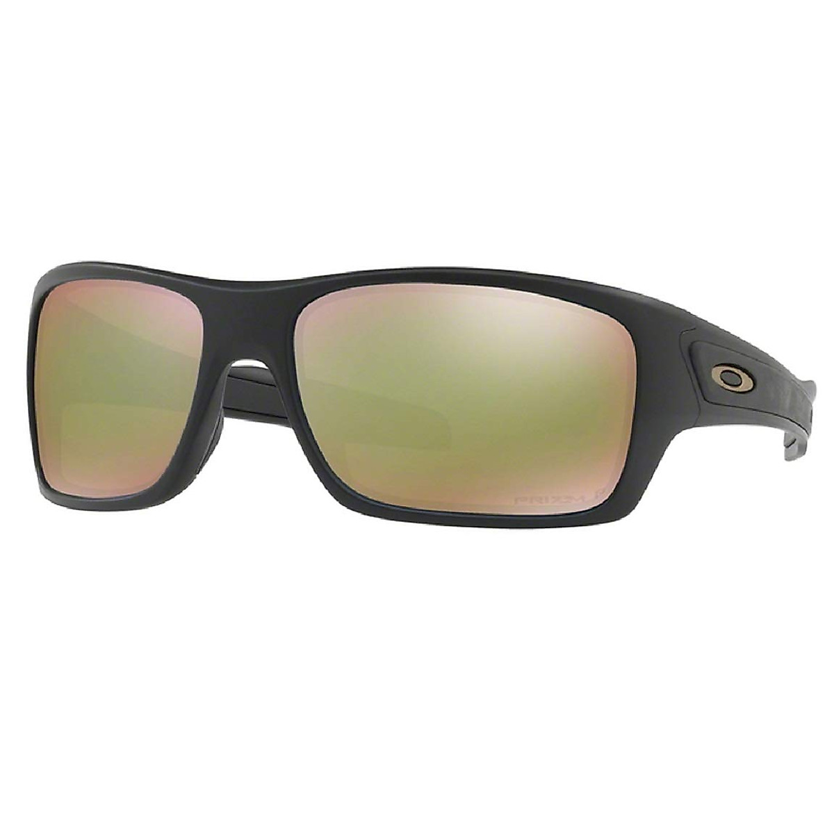 Oakley Turbine OO9263 926325 63M Matte Black/Prizm Fresh Water Polarized Sunglasses For Men+ BUNDLE Accessory Leash + BUNDLE with Designer iWear Eyewear Kit