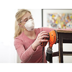 BLACK+DECKER 2.4 Amp 5 in. Electric Random Orbit Sander (BDERO600)