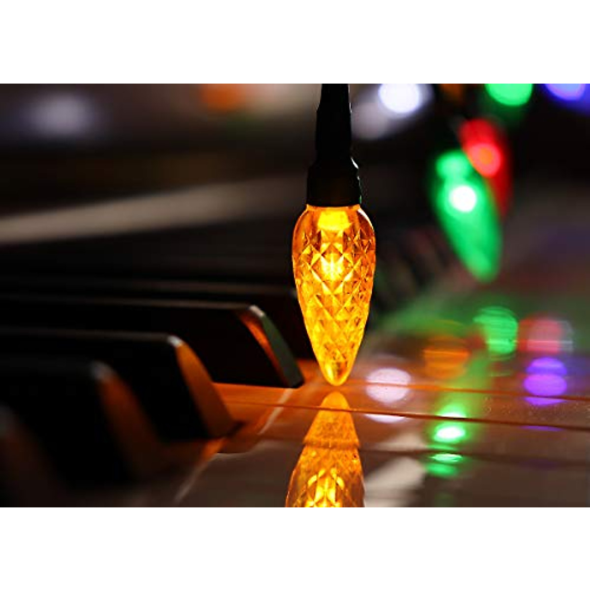 Cewuidy LED Christmas Lights Charging Cable,USB and Bulb Charger,50inch 10led Multicolor Available with Phone 5,6,7,8,X,XR,XS,XS Max,11,11Pro,11Pro Max,SE2,12mini,12,12Pro,12Pro Max etc(1pcs)