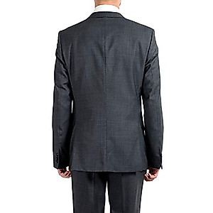Hugo Boss "C-Huge1/C-Genius Men's Wool Two Button Suit US 40L IT 50L Gray