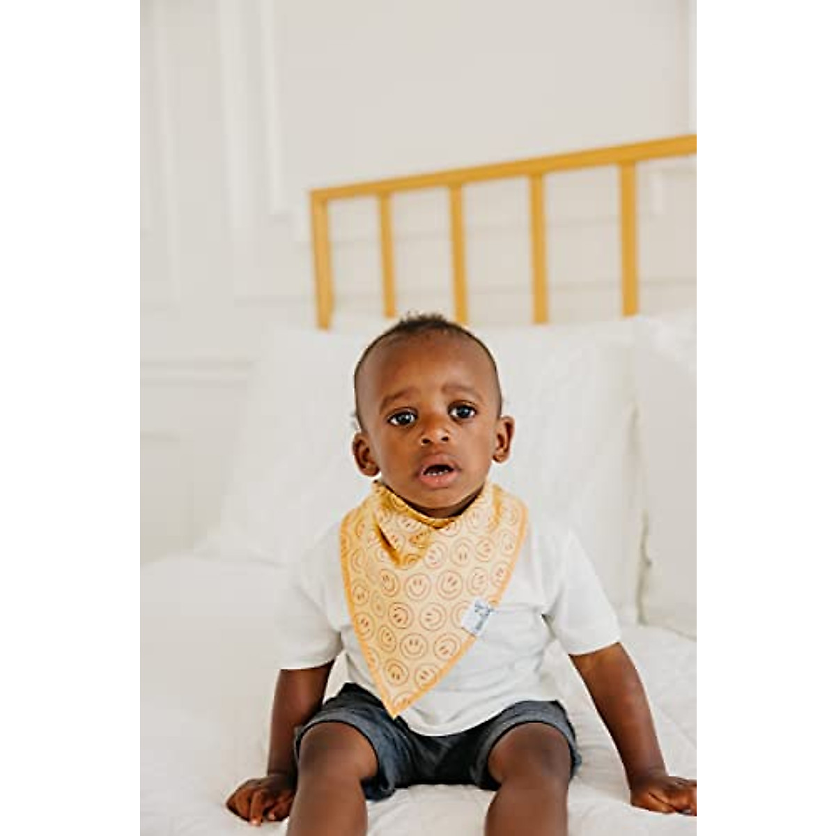 Copper Pearl Baby Bandana Drool Bibs for Drooling and Teething 4 Pack Gift Set Vance, Soft Set of Cloth Bandana Bibs for Any Baby Girl or Boy, Cute Registry Ideas for Baby Shower Gifts