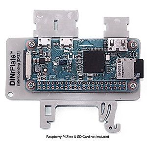 DIN Rail Mount for Raspberry Pi Zero (3 Pack)