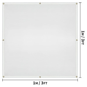 Welding Blanket 3X3FT, 1500GSM Heavy Duty Welding Blanket,Welding Blanket Fireproof,Thickness 1/3”(8mm),Thermal Resistant Insulation