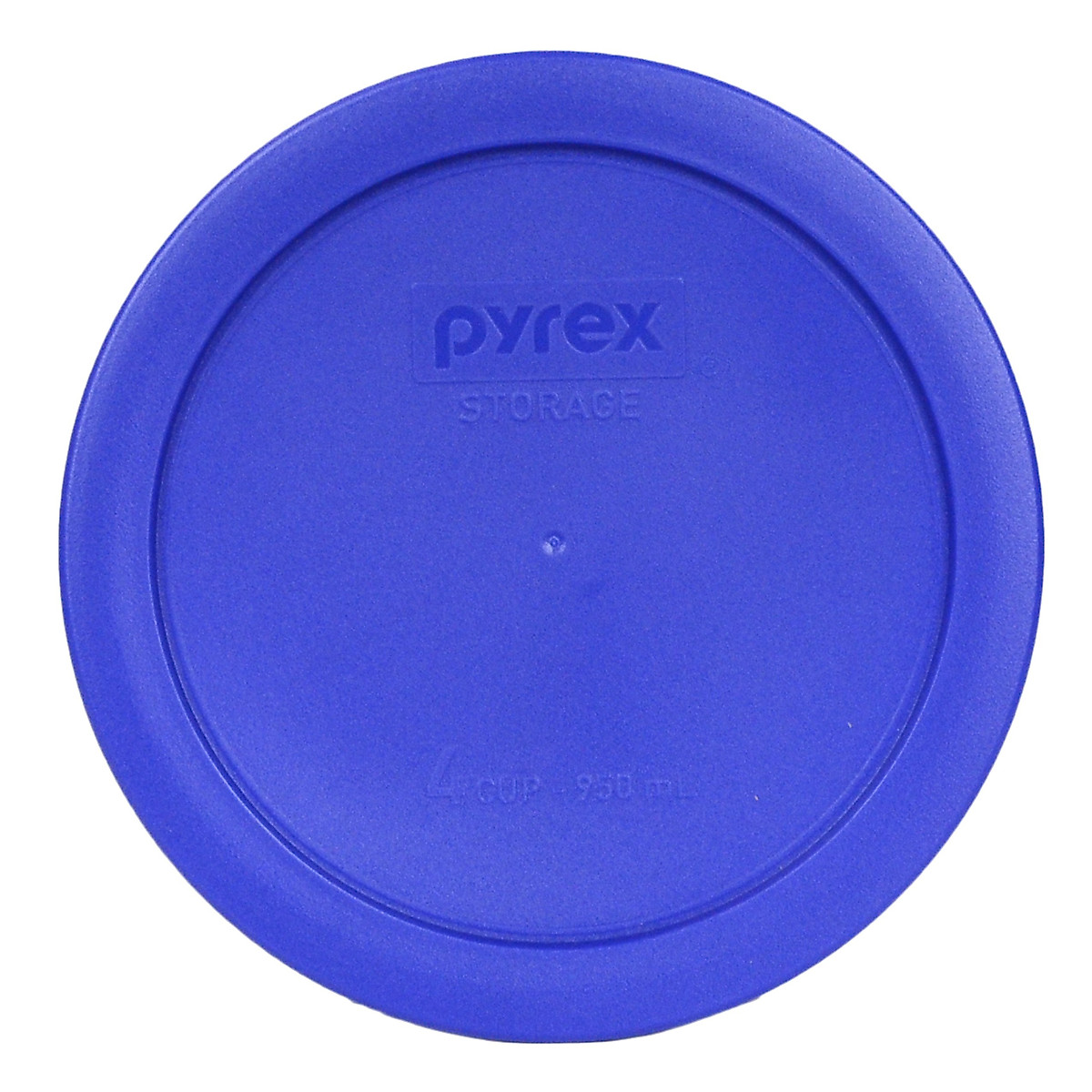 Pyrex 7201-PC Round 4 Cup Storage Lid for Glass Bowls (6, Light Blue)