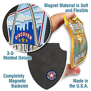 Shenandoah National Park Magnet by Classic Magnets, 2.9" x 3.6", Collectible Souvenirs Made in The USA