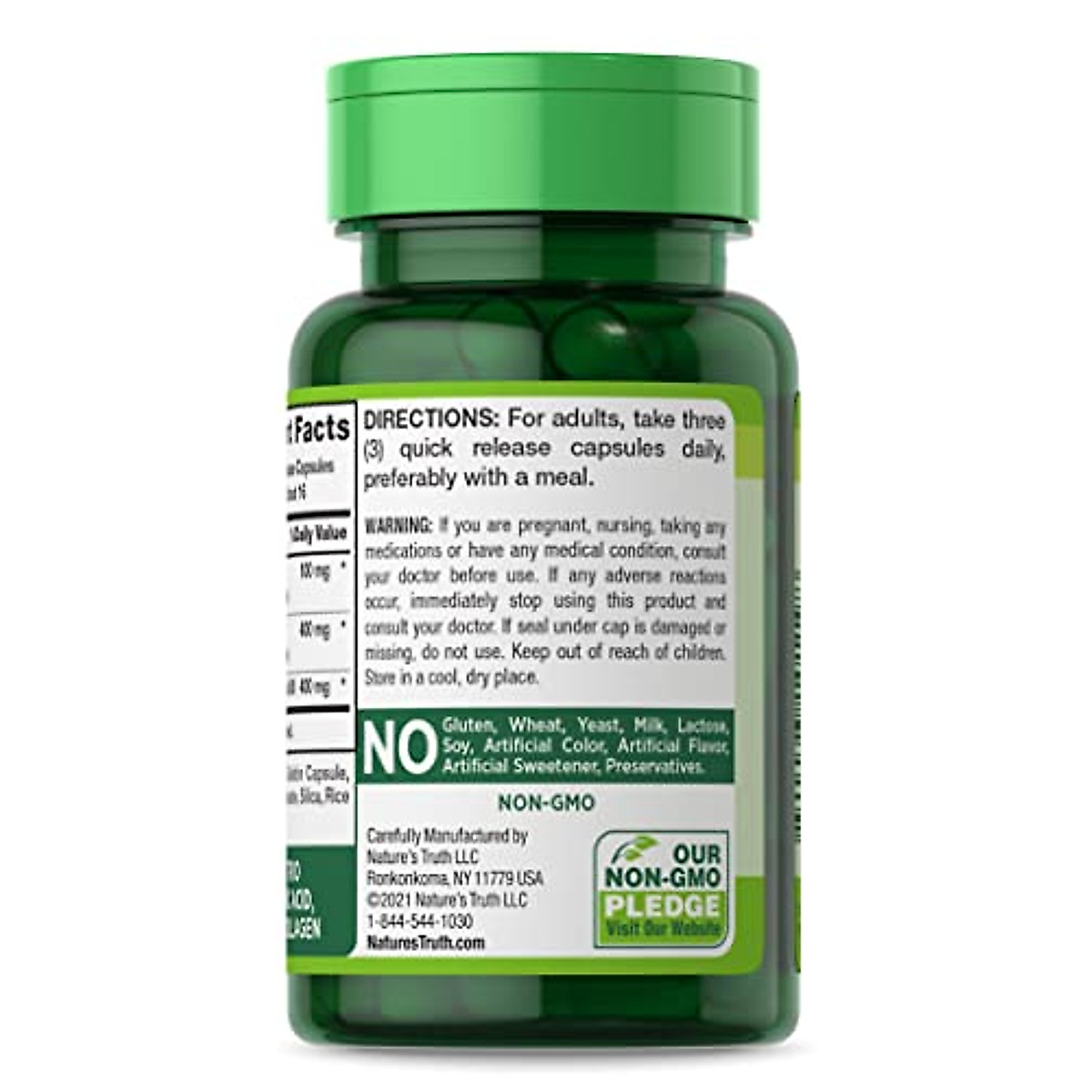 Nature's Truth Hyaluronic Acid 900 mg Capsules, 50 Count