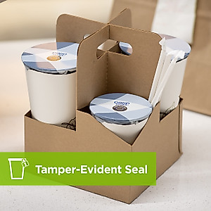 Dixie Ultra Film Refill for Automated Sealing Machine by GP PRO (Georgia-Pacific); LIDROLL2500B; 2500 Lids Per Roll; 2 Rolls Per Case