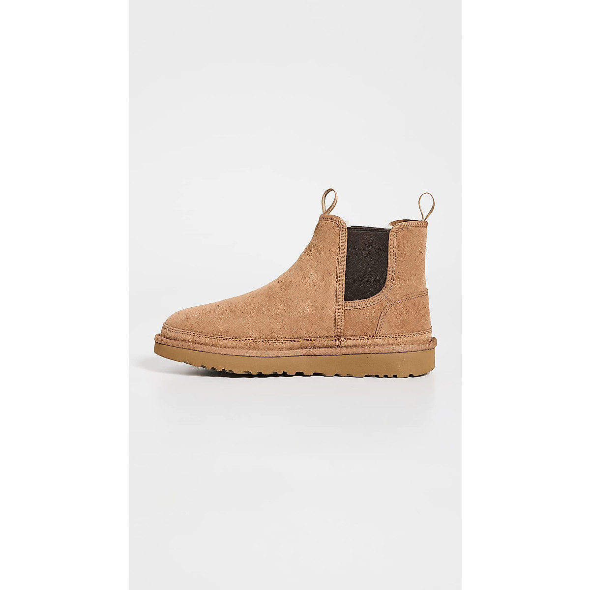 UGG Unisex-Child Neumel Chelsea Boot, Chestnut, 6 Big Kid
