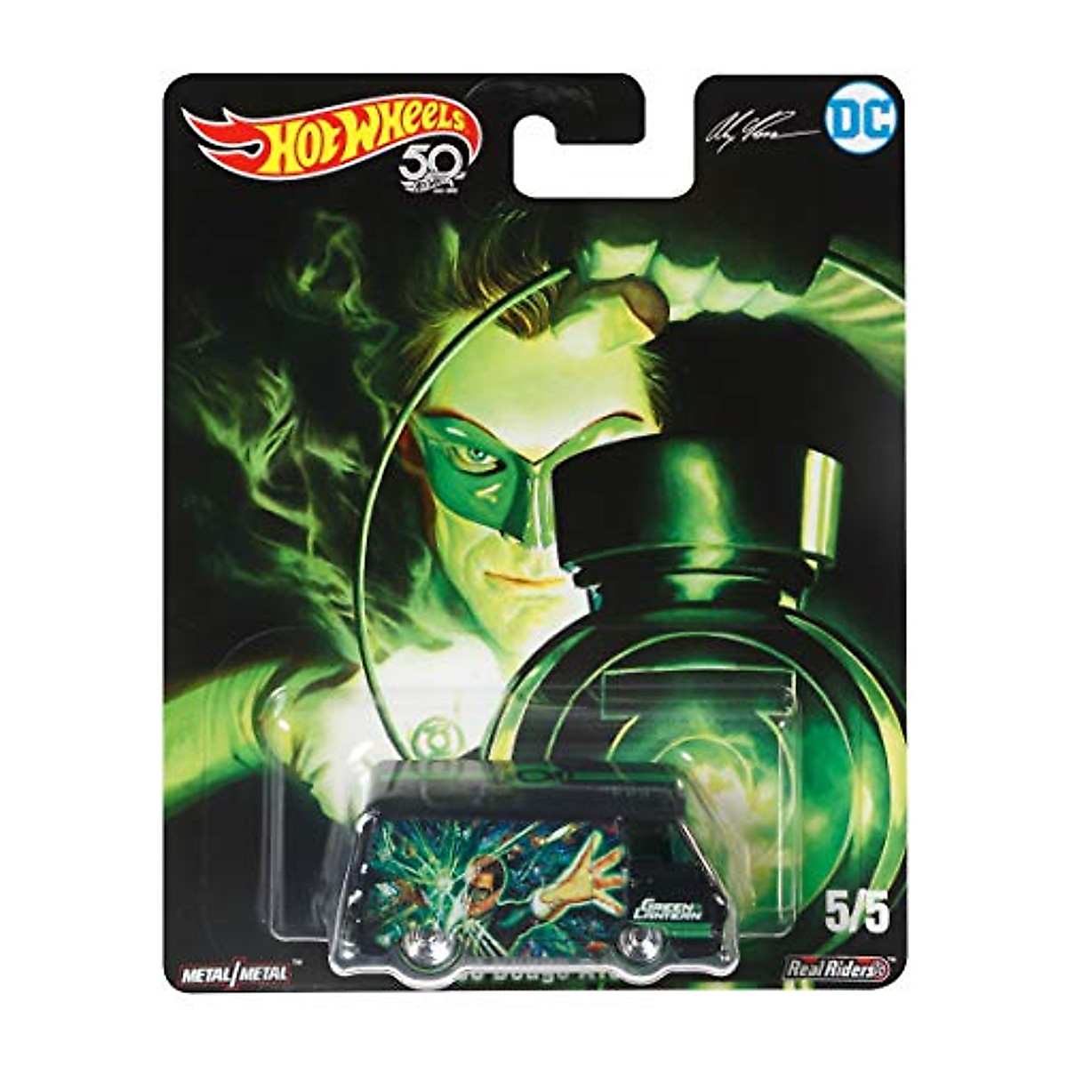 Hot Wheels Alex Ross Limited Edition Collector 5 Pack, Multicolor