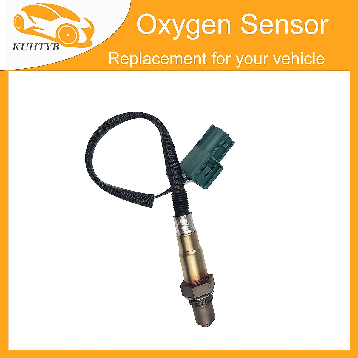 KUHTYB Oxygen Sensor 234-5060 234-4835 O2 Sensor Upstream Downstream Compatible with NISSAN ARMADA 2006-2005 5.6L, PATHFINDER 2004 5.6L, TITAN 2006-2004 5.6L Replacement for SG1570 SG1659 (4PCS)