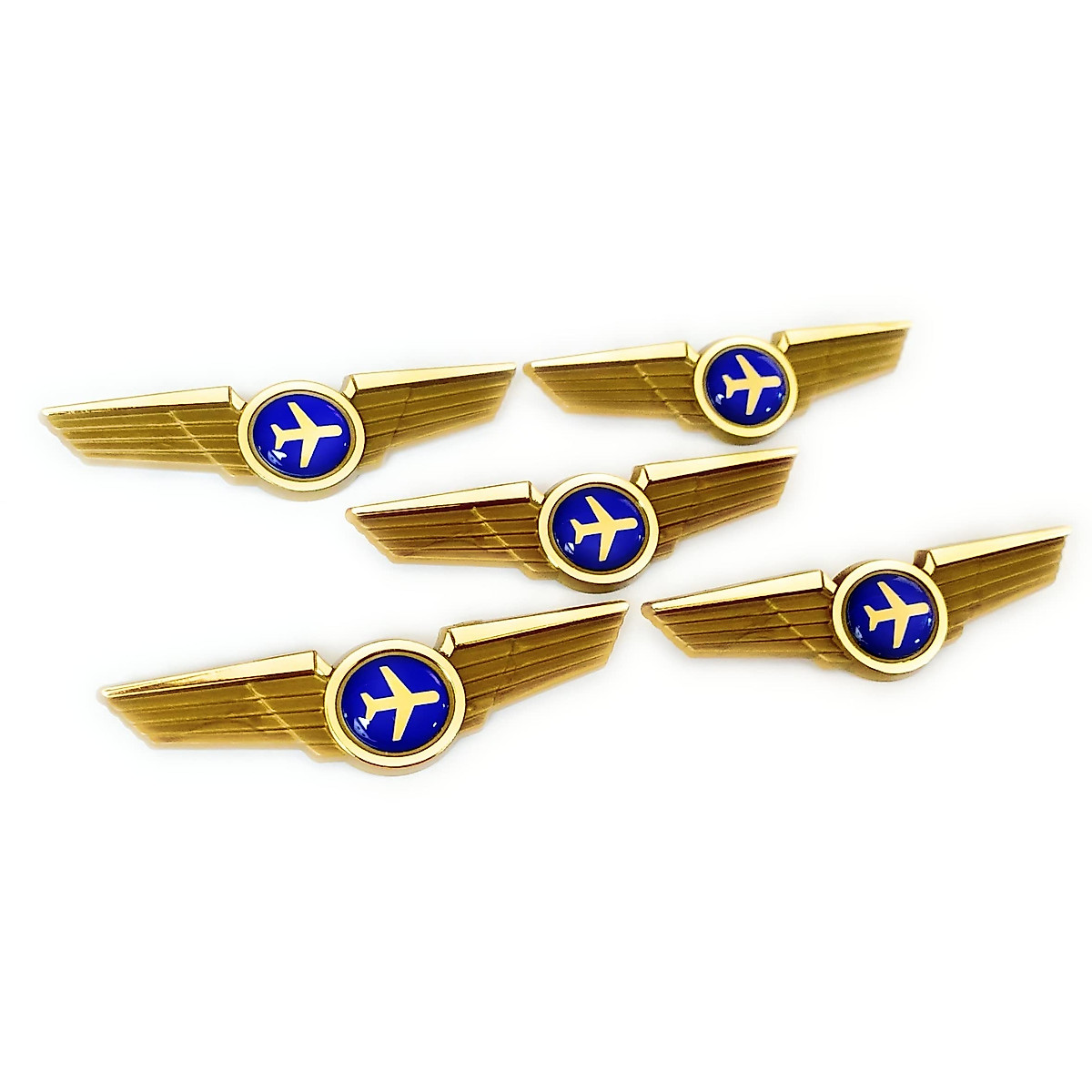 PCT WEST Kids Airlines Pilot Wings Lot of 5 Pins