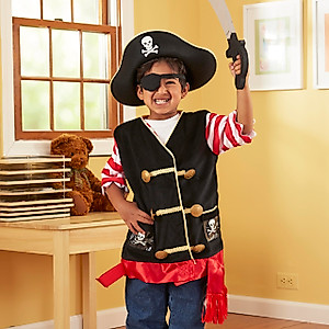 Melissa & Doug Pirate Role Play Set (FFP), Multicolor, Toddler