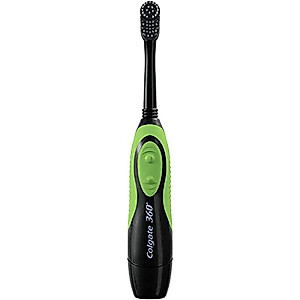 Colgate® 360° Battery Powered Charcoal Soft Toothbrush