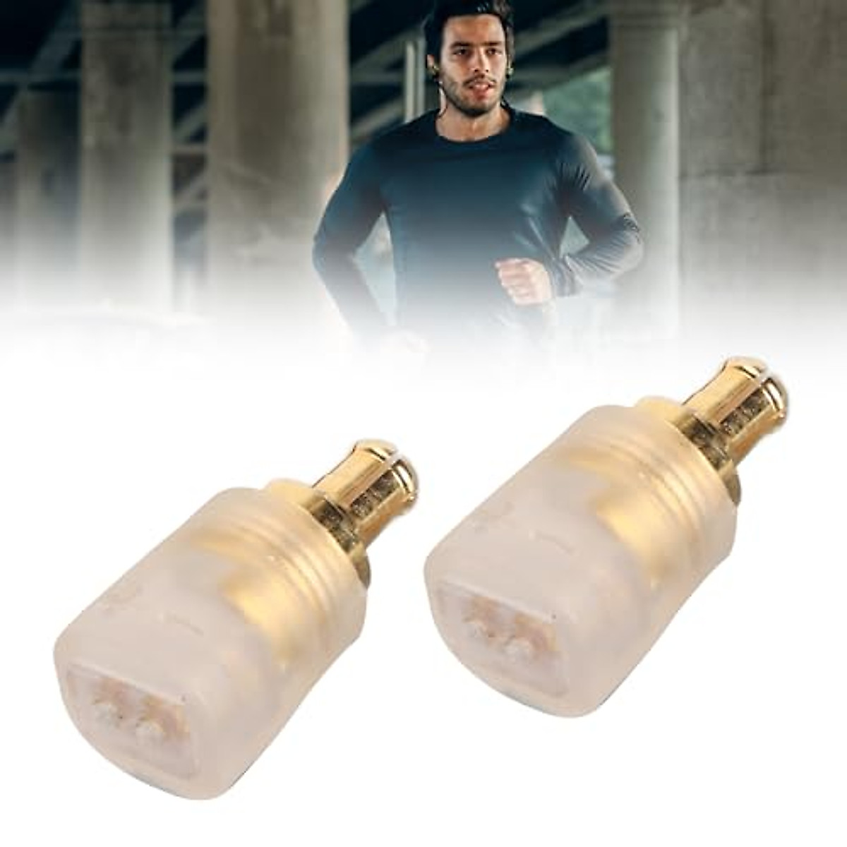 Headphone Cable Connector, Universal Lossless Sound Small Impact Resistant A2DC to 0.78mm 2 Pin Adapter Male to Female for CKR90 for CKS1100 for E70 for LS400 (Transparent)