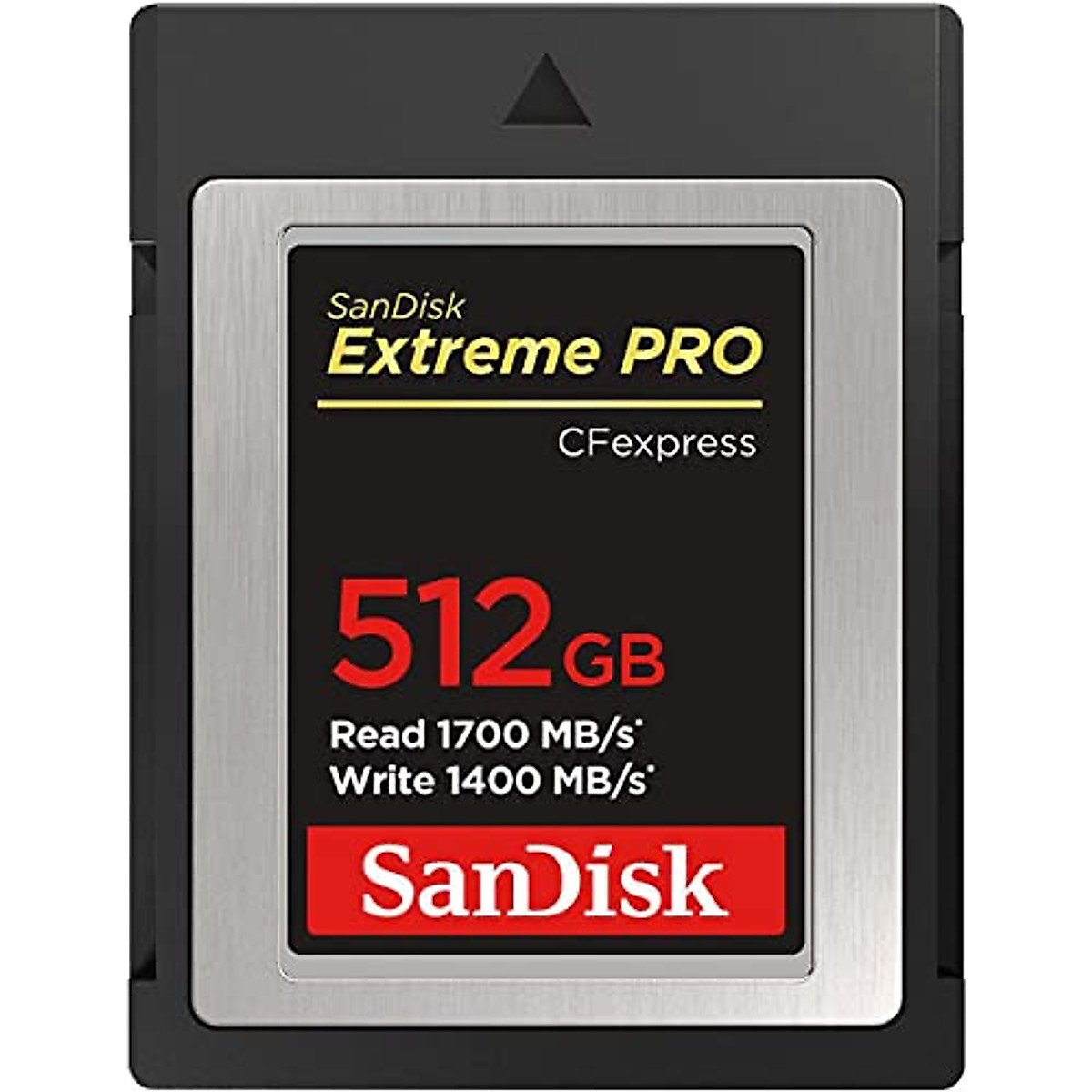 SanDisk Extreme PRO 512GB CFexpress Type-B Memory Card, 1700MB/s Read, 1400MB/s Write
