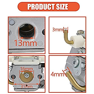 Hipa PB-403T Backpack Blower Carburetor for Echo PB-403H PB-413H PB-413T PB-460LN PB-461LN Leaf Blower Replace Zama C1M-K77 A021000894 with A226000032 Cleaner