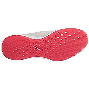 PUMA Golf Men's Fusion PRO Golf Shoe, Puma White-Puma Navy-for All Time Red, 13