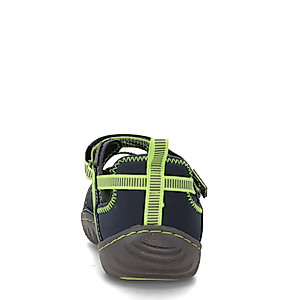 JBU by Jambu womens Tahoe Mj Water Ready Sneaker, Navy/Kiwi, 8.5 US