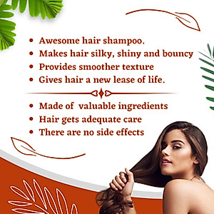Havintha Natural Amla Reetha Shikakai Methidana And Hibiscus Powder Shampoo for Hair – 227 grams