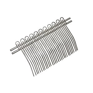 ALFA International TN12-04 Stainless Steel Stripper Combs for TN-12 Tenderizer (Set of 2)