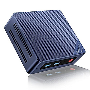 Beelink Mini PC,12th Intel Alder Lake-N100 up to 3.4 GHz, 16GB DDR4/500GB PCIE M.2 SSD, Mini Desktop Computer Support 4K@60Hz Dual HDMI, USB3.2, WiFi 6 BT 5.2, Gigabit Ethernet