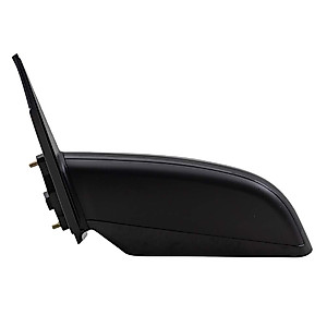 Brock Aftermarket Replacement Driver Left Power Mirror Paint to Match Black With Heat Compatible With 2006-2010 Hyundai Sonata