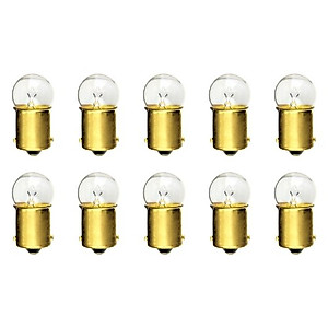 CEC Industries #67 Bulbs, 13.5 V, 7.965 W, BA15s Base, G-6 shape (Box of 10)